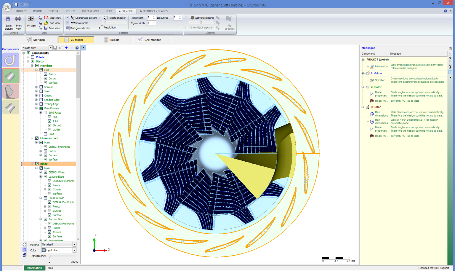 Radial Turbine Cfd Simulation – CFD SUPPORT