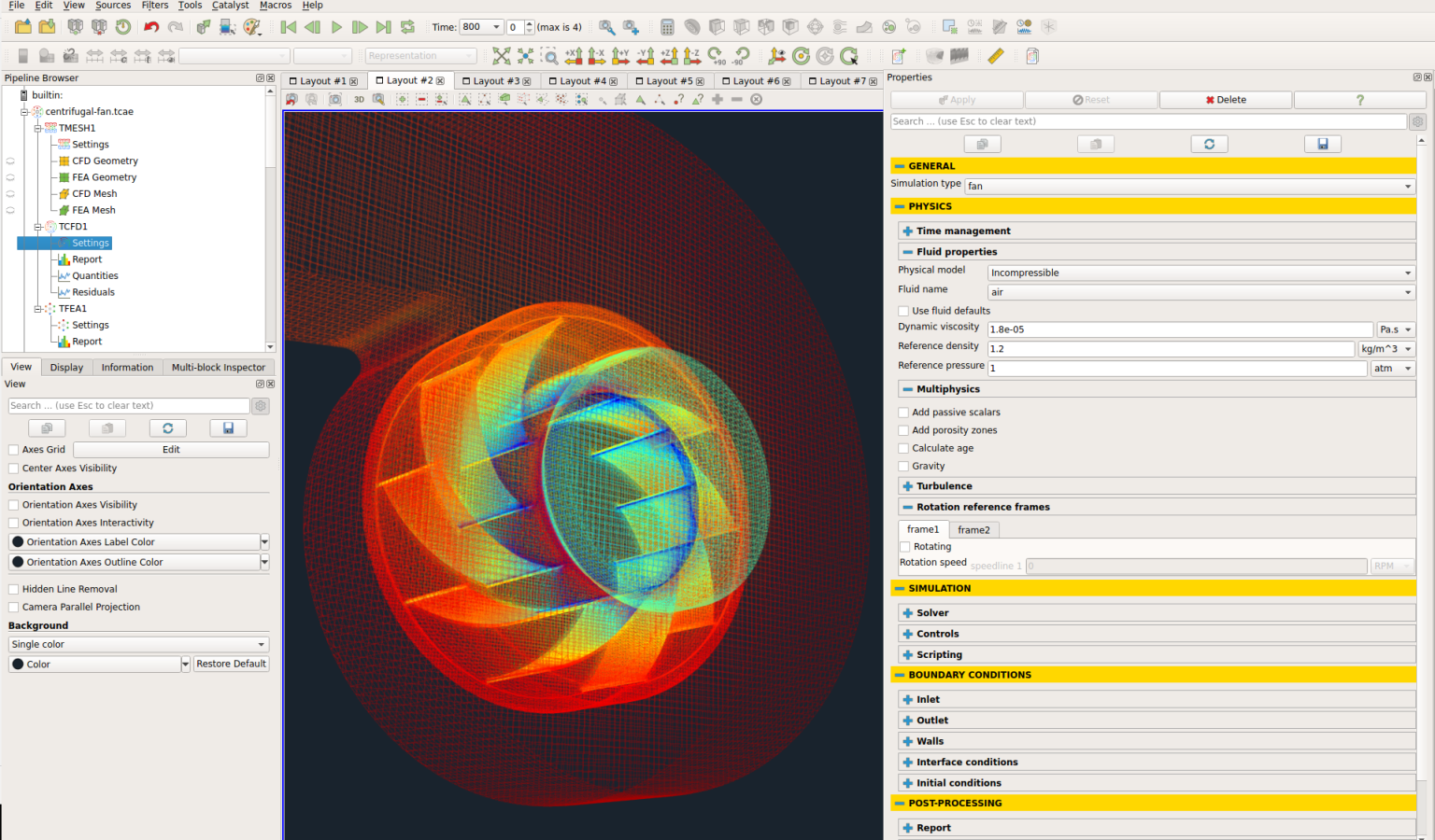 Centrifugal Fan Design And Simulation – CFD SUPPORT
