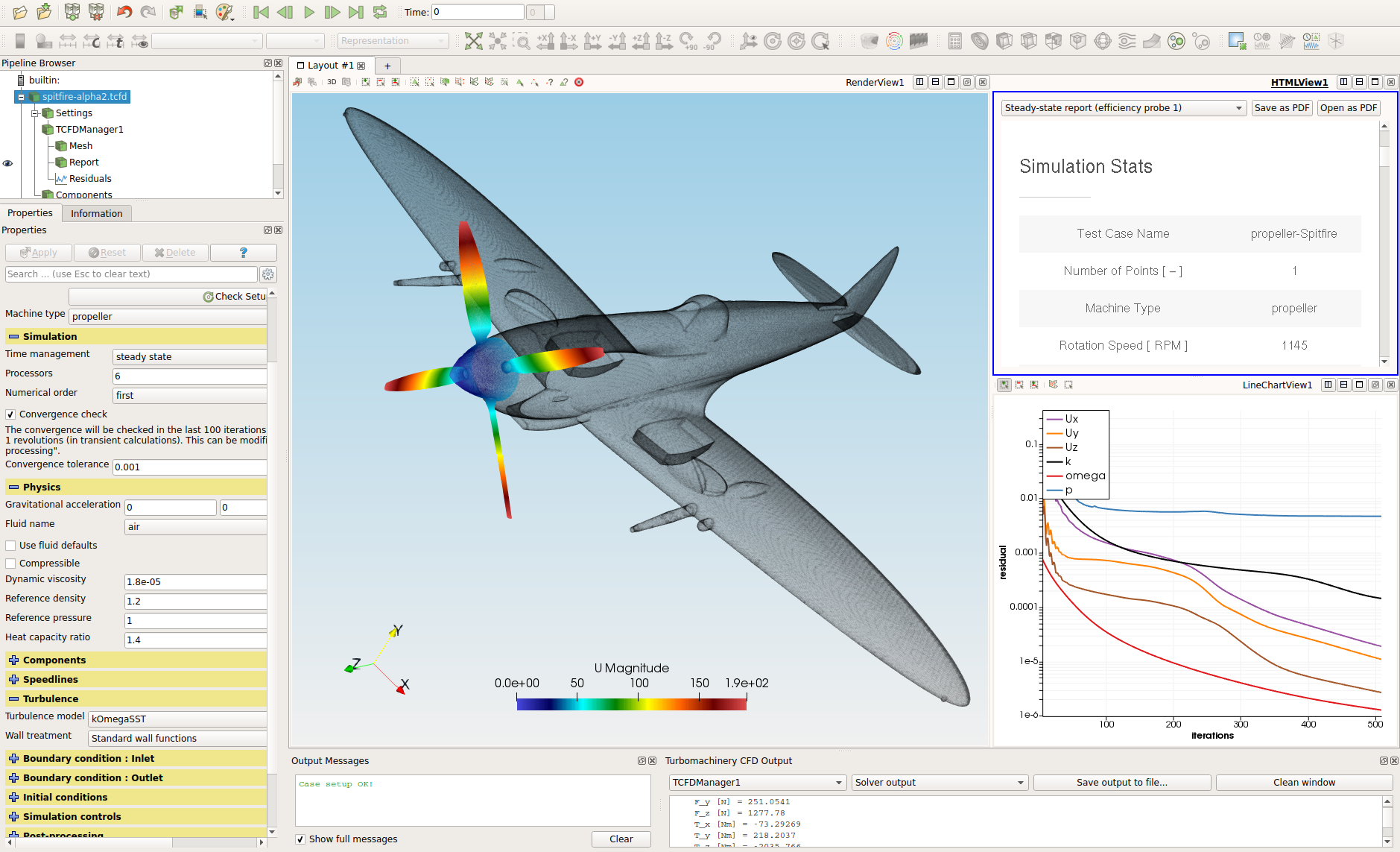 Spitfire CFD Simulation – CFD SUPPORT