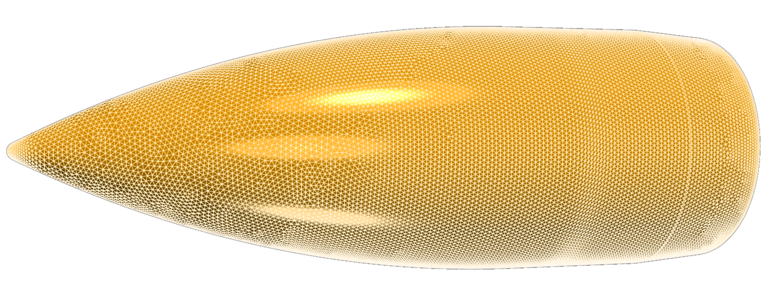bullet 223Rem aerodynamics – CFD SUPPORT