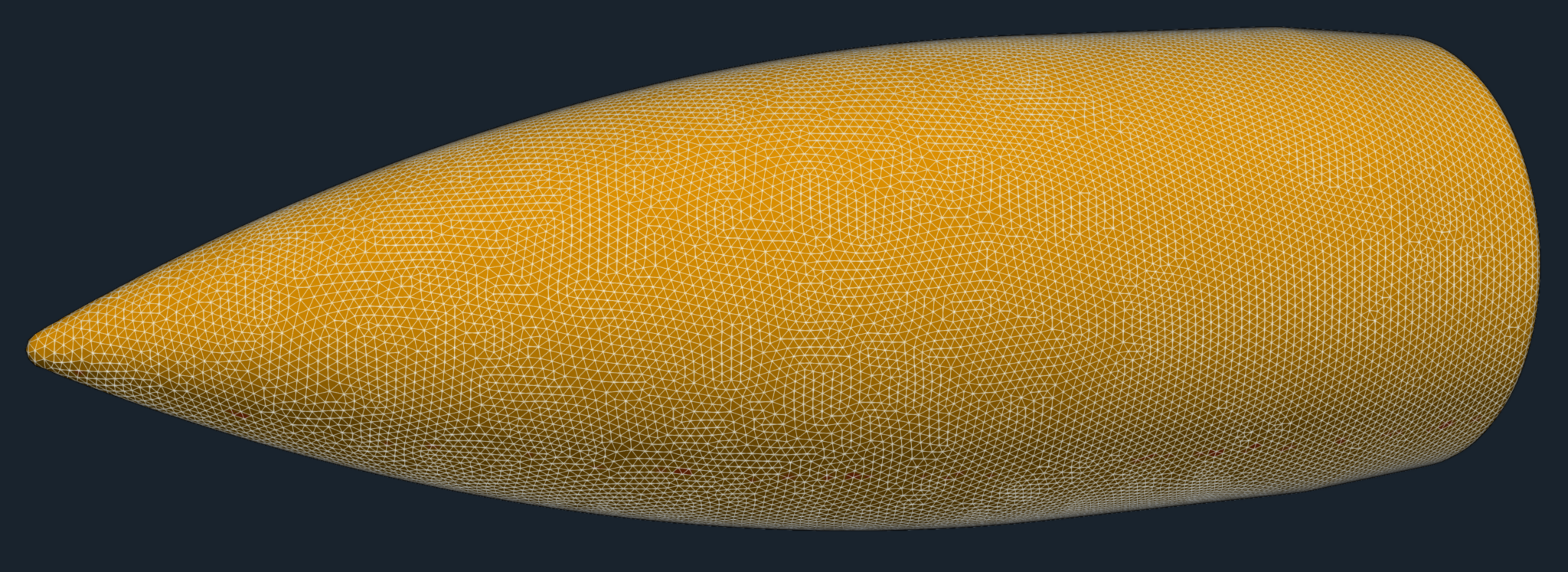bullet 223Rem aerodynamics – CFD SUPPORT
